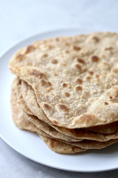 Easy Chapati Recipe (Indian Flatbread) - The Conscientious Eater
