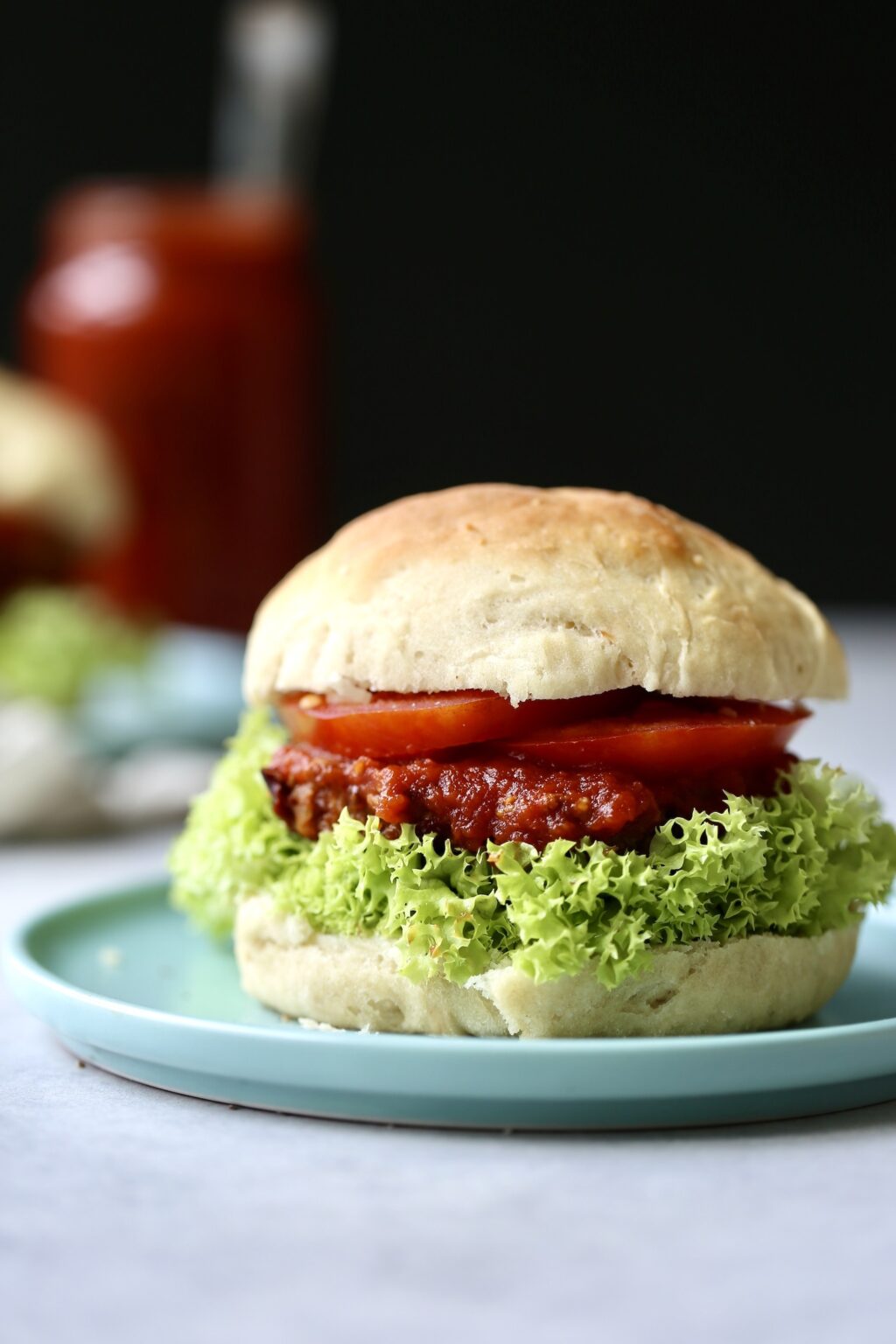 Easy BBQ Veggie Burger Recipe - The Conscientious Eater