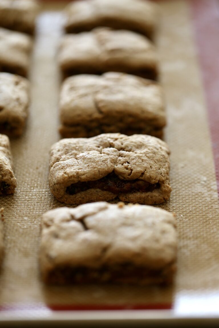 Homemade Whole Wheat Fig Newtons