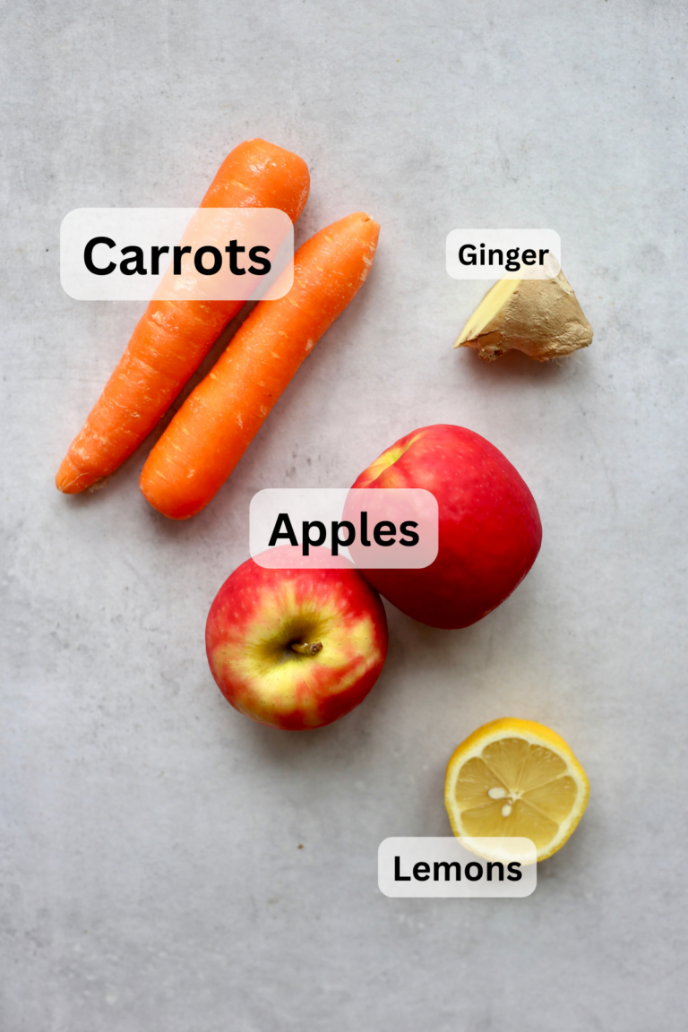 How to Make Juice Using a Blender! Easy Apple, Carrot & Ginger Juice!